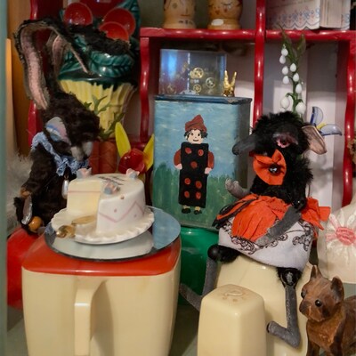 ADULT Pink Boy Rat Stuffed Toy. Social-emotional Toy of Eco-friendly ...