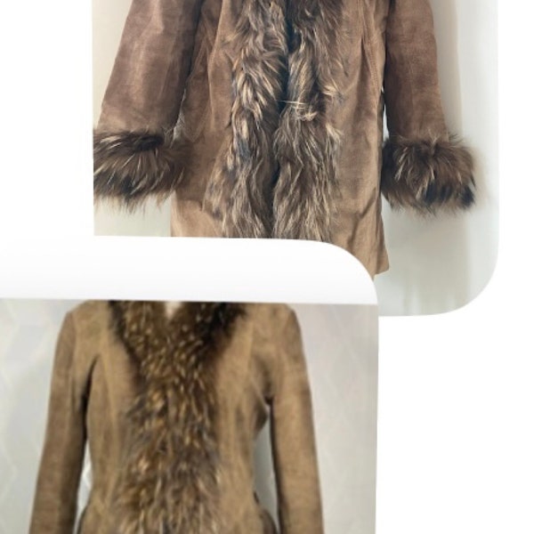 Iconic Authentic Vintage 60s 70s Real Lamb Fur Afghan Coat. Penny Lane ...