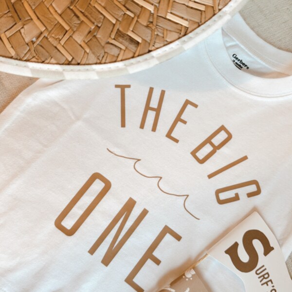 The Big ONE Shirt, Surfer Themed Party, Wave, First Birthday, Bday Boy ...