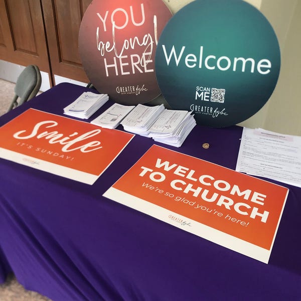 Church Template Bundle Church Bulletin Church Welcome Sign Church ...