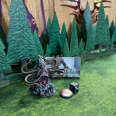 Stone Walls and Door set of 3 Minis miniatures for Dungeons and Dragons ...