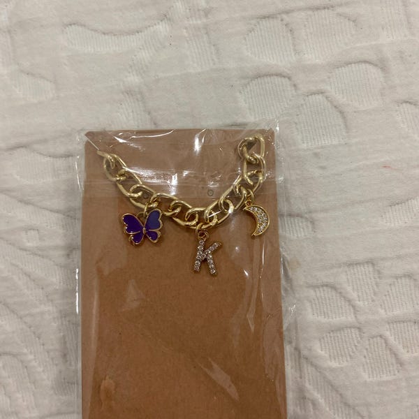 Custom Charm Keychain Purse Chain Purse Accessory Paperclip Chain Bag ...