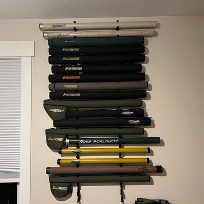 Fly Fishing Rod Tube Holder - Etsy
