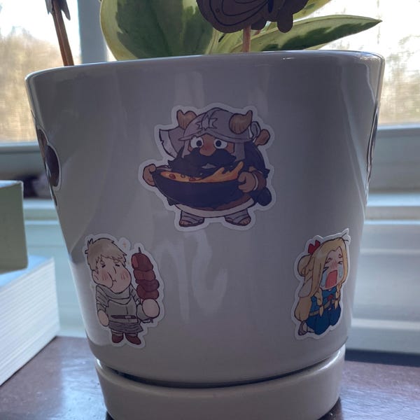 Dungeon Meshi Sticker Sheet: Matte Vinyl Dunmeshi (4x6) - Etsy