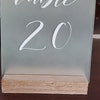 Sea Glass Table Numbers, Beach Wedding Decor, Table Numbers, Sea Glass ...