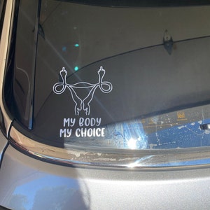 Pro Roe Decal, Pro Choice Bumper Sticker, Reproductive Rights, Women's ...