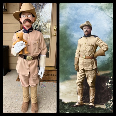Theodore teddy Roosevelt Children's Rough Rider Costume, Spanish ...