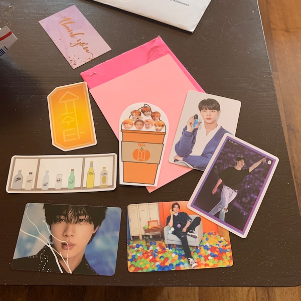 Suchwita Set of Two 2 Stickers Army BTS Vinyl Sticker, Gift for Army ...