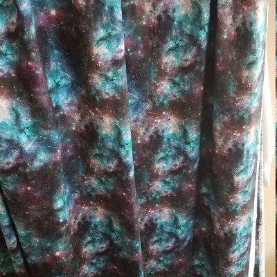 Space Fabric, Outer Space, Solar System Fabric, Galaxy Fabric, Stars ...