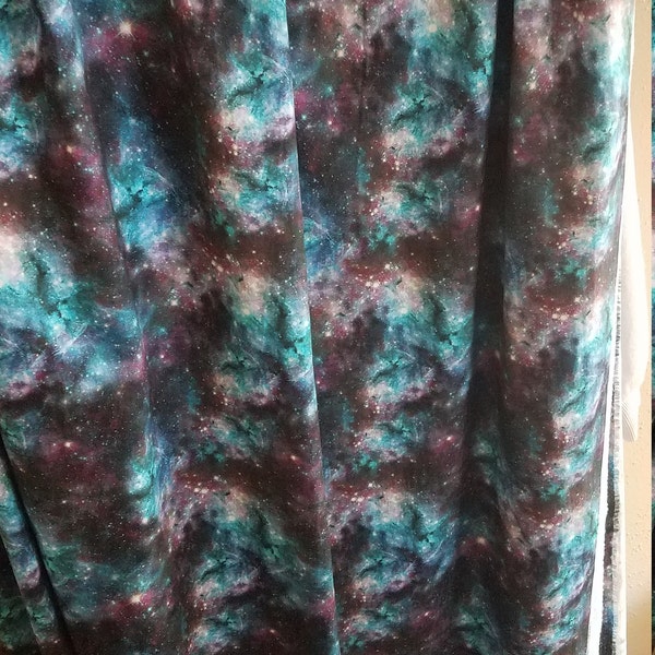 Space Fabric, Outer Space, Solar System Fabric, Galaxy Fabric, Stars ...