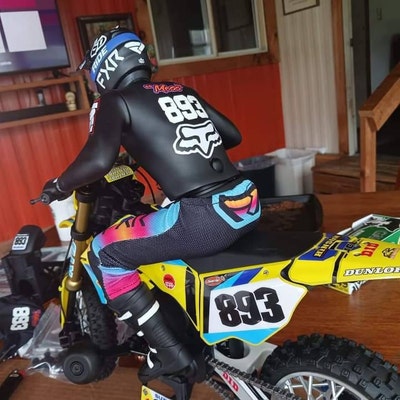 Motocross Helmet Custom Decal Set Easy to Apply Vinyl Stickers Choose ...