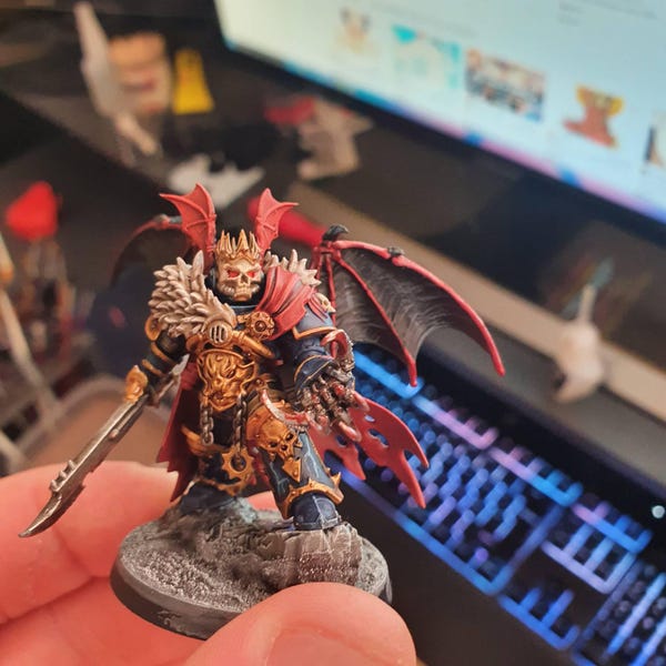 Custom Miniature Bloody Hell Demon King 3d Printed, Official Game Scale ...