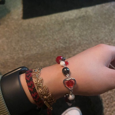 Wave to Earth Bracelet Flaws and All Handmade Beaded Charm Bracelet ...