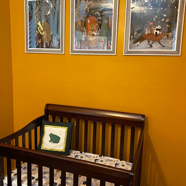 The Little Book of Rainbows. Children's Wall Art, Nursery Art, Baby ...