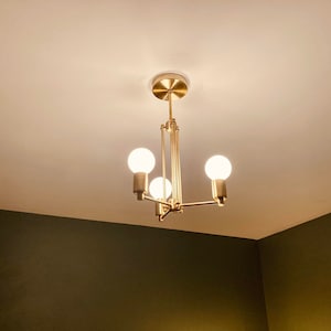 Frosted Glass Light 12 Inch Globe Art Deco Lighting | Etsy