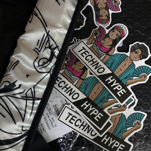 Disco Ball Rave Fan- Rave Fan- Rave Fan Holster- Festival Fan- Bamboo ...