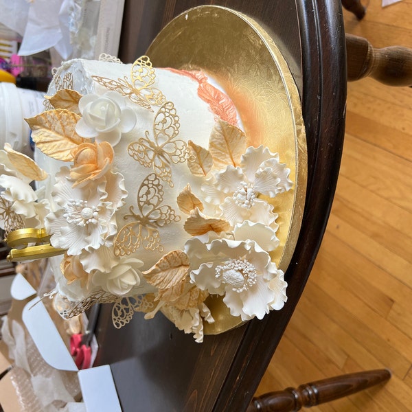 Edible Orange Life-like Monarch Butterfly Collection Set of 12 Edible ...