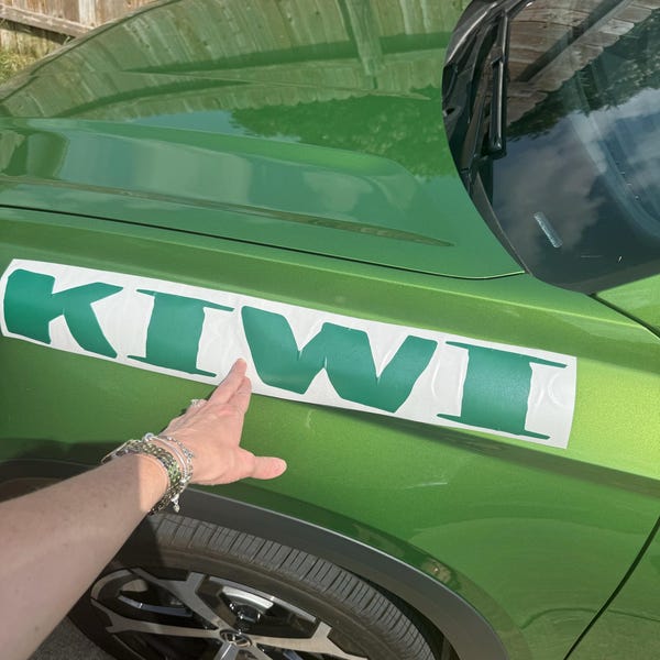 20" X 3.5" Pair of Custom Two Colors Hood Vinyl Decals High-quality ...