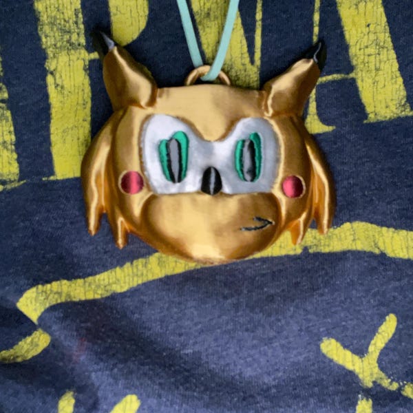 3d Printed Sonichu Medallion - Etsy