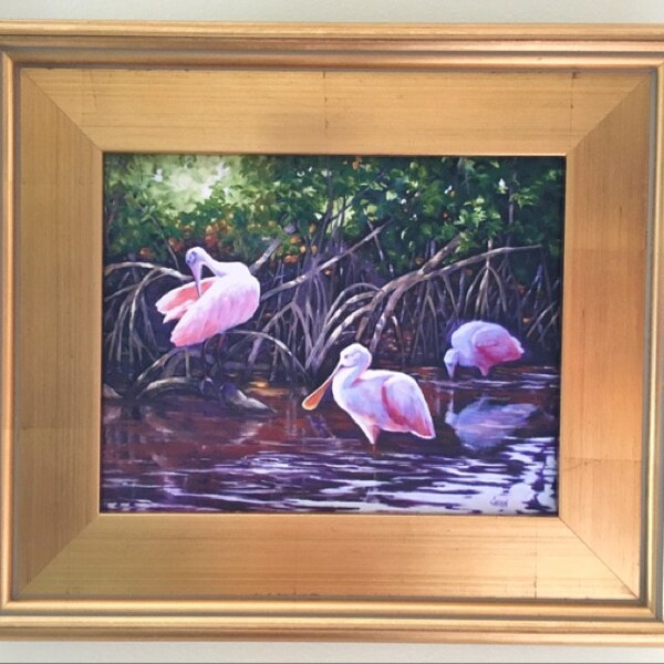 Tree Frog Collage, Original, 10x10 on Gallery Wrap Canvas, Torn Paper ...