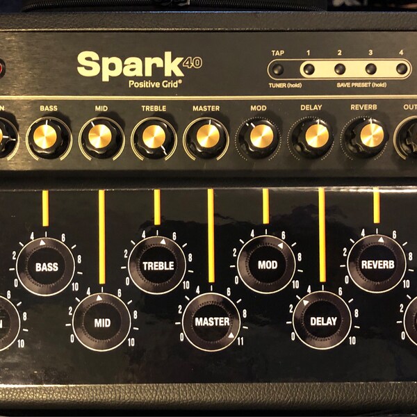 Positive Grid SPARK 40 Control Knob Placement Decal - Etsy