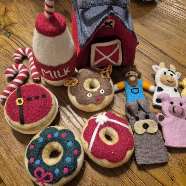 Finger Family Finger Puppets (daddy Finger, Mummy Finger, Brother ...