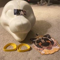 Toony Fox Fursuit Costume Expanding Foam Head Base - Etsy Canada