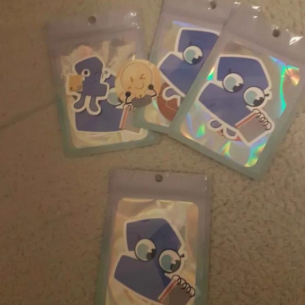 TPOT 20 One Sticker - BFDI - Object Show - Etsy