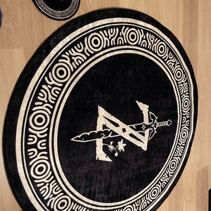 Bloody Knife Rug, Scary Carpet, Scream Knife Mat, Ghost Face Rug ...