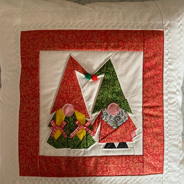 GNOME LOVE Paper Pieced Block Pattern in PDF - Etsy