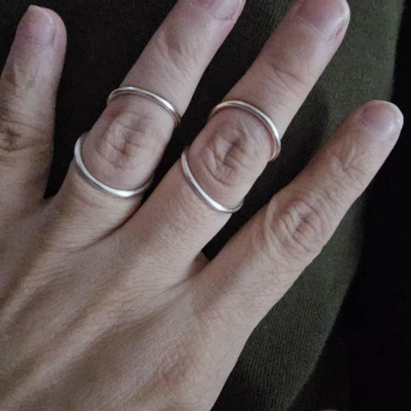 Adjustable Ring Splint | Finger Splint for Lateral Deviation| Joint ...