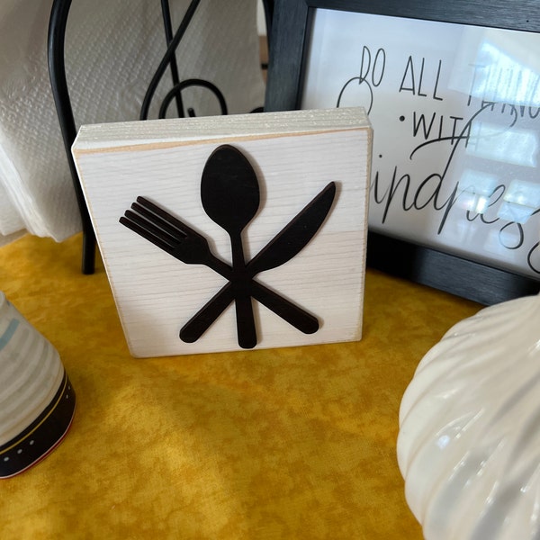 Kitchen Baking Cooking Signs - Tiered Tray Set - Mix and Match Items ...