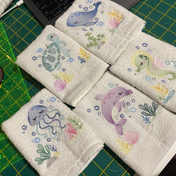 Tropical Friends Machine Embroidery Designs Pack Instant Download 4x4 ...