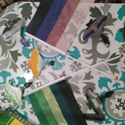 Aroace Spectrum Pride Hand/desk Flags Choose Your Flag Double Sided - Etsy