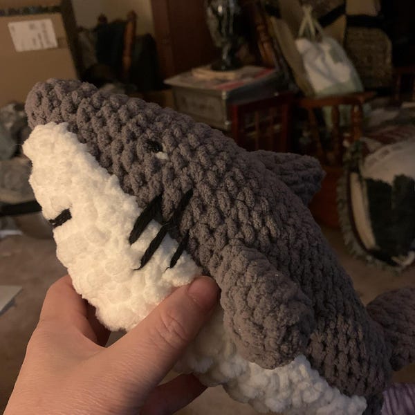 Shark Plush Toy Pattern, Baby Shark, Shark Gift - Etsy
