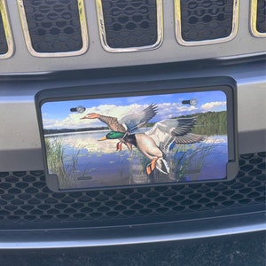 Geometric Pattern License Plate Frame - Etsy