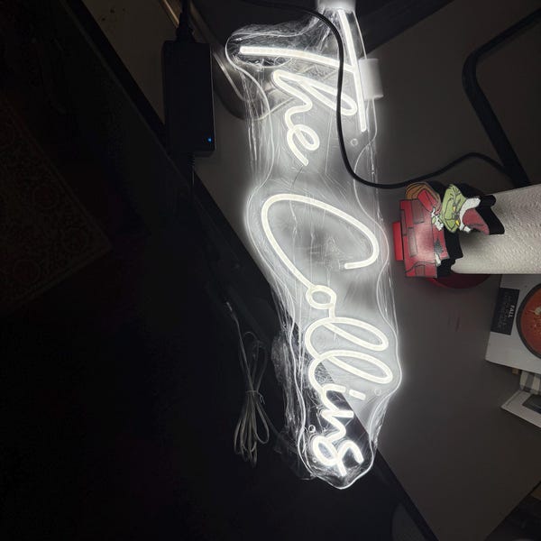 Neon Sign Custom Name, Custom Neon Sign Battery Operated, Neon Sign ...