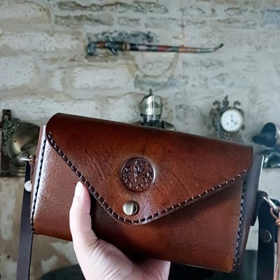 Leather Mini Tote Bag PDF Pattern Handbag PDF Template Woman Mini Bag ...