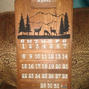 Personalized Calendar Tiles - Etsy