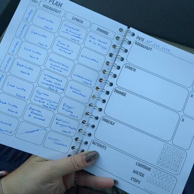 Printable Optavia 5-1 Food Diary / Weight Loss Journal / Digital ...