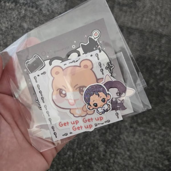 Get up Jjoongrami Sticker - Etsy