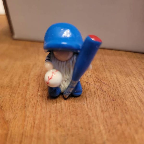 Mini Surfer Clay Gnome/ Indoor Planter Gnome Accessory/ Pink Surf Board ...