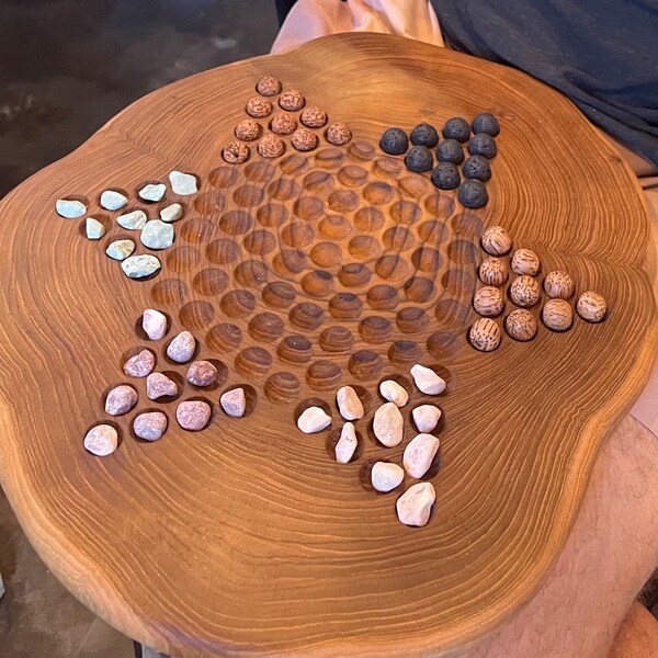 Mancala Large 80 Cm / Teak Wood Hand Carved Game / Bali / DEK ...