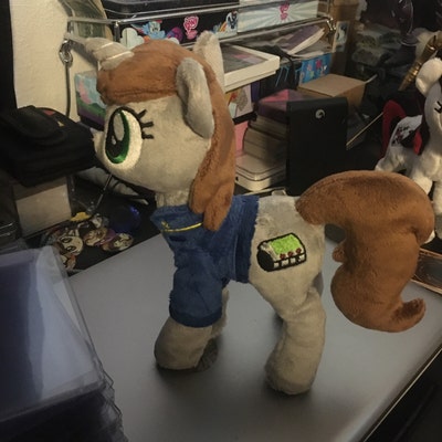 Little Pip 7.5 Beanie Fallout Equestria Plush Made to Order - Etsy