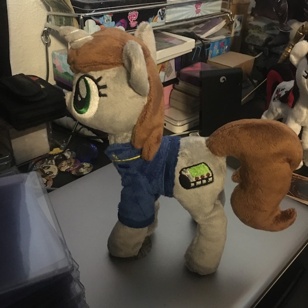Little Pip 7.5" Beanie - Fallout Equestria Plush - Made to Order - Etsy