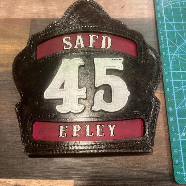Firefighter Shield Template Digital Download - Etsy