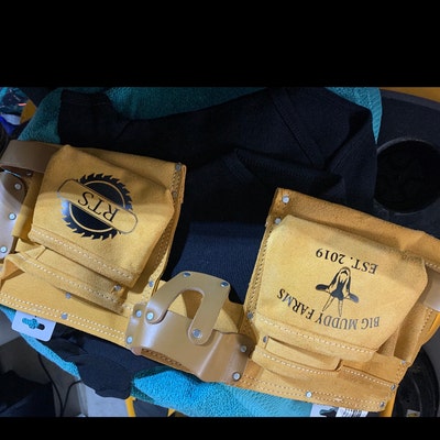 Personalized Tool Belt With Name , Custom Tool Belt, Fathers Day Gift ...