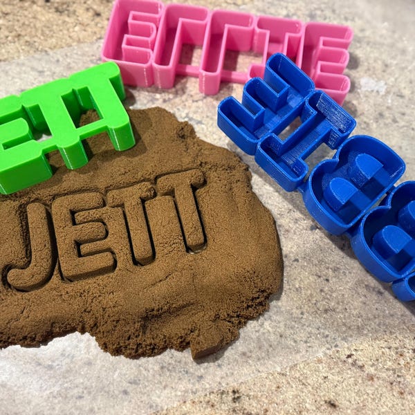 Personalized Beach Toy, Custom Sand Mold, Name Sand Mold, Custom Sand ...