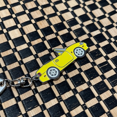 NB Miata Keychain Baked Enamel keychains Car Great Gift MX5, Roadster ...