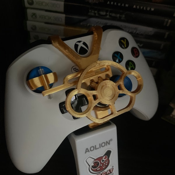 Xbox One 3D Printed Steering Wheel - Includes Both New Remote and Old ...